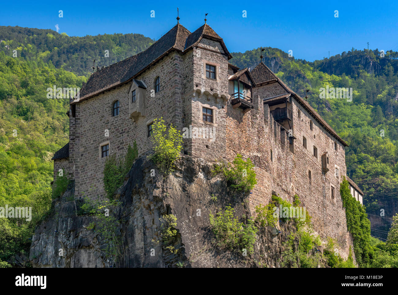 Runkelstein Castle (Castel Roncolo, Schloss Runkelstein), 13th-14th ...