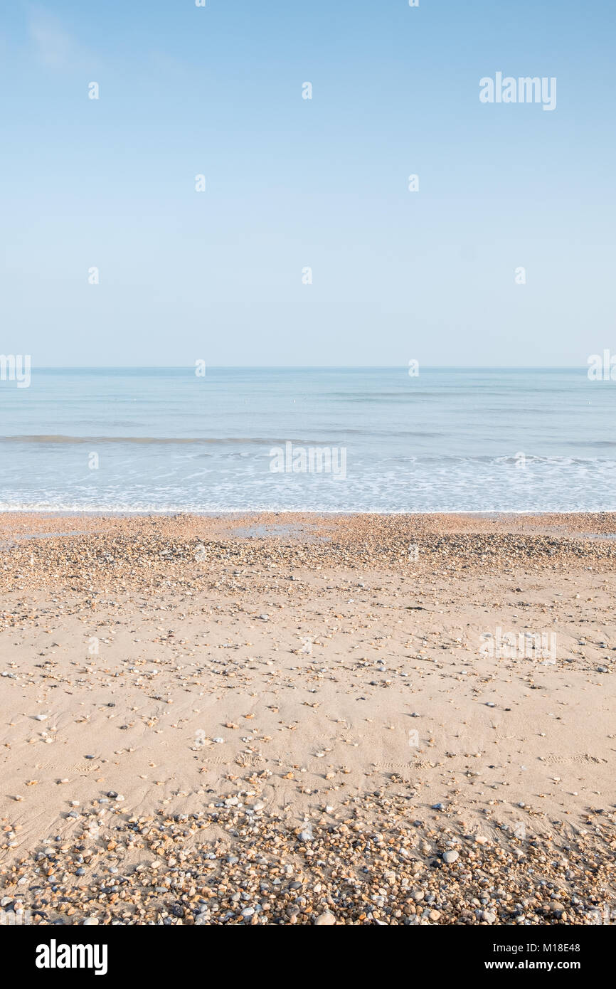 Sandwich Bay Kent UK Stock Photo - Alamy
