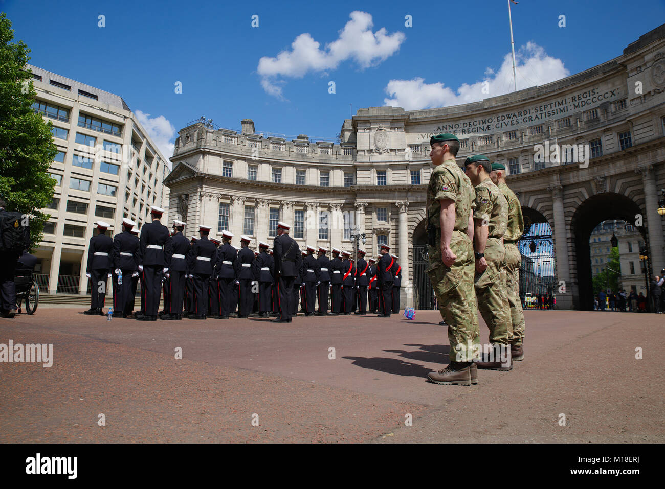 Royal Parade Arches High Resolution Stock Photography and Images - Alamy