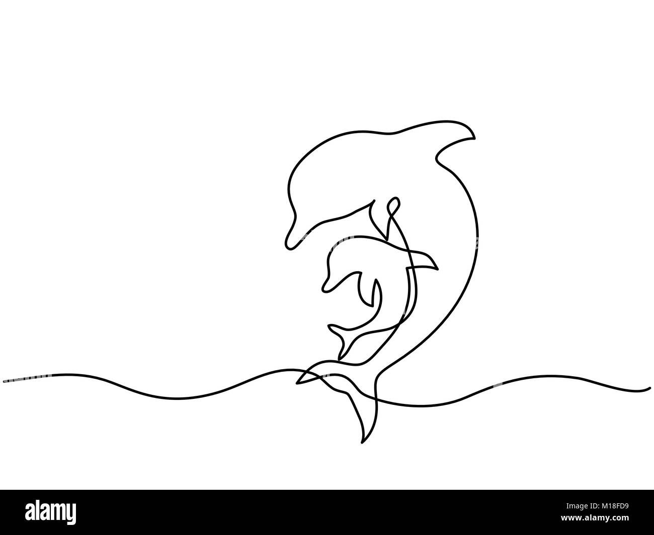 Baby in the sea Stock Vector Images - Alamy