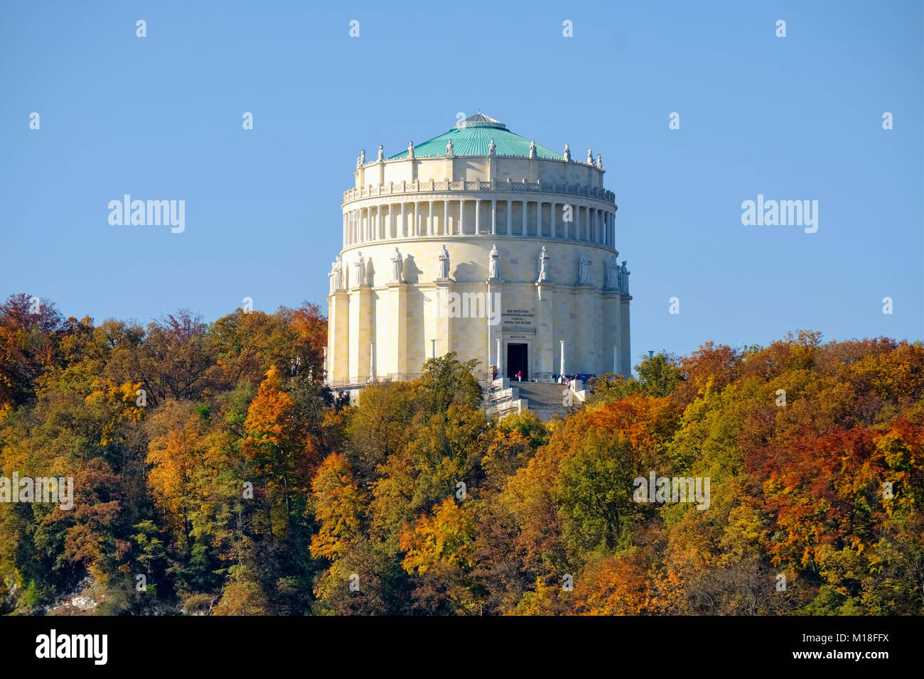 Liberation Hall,Kelheim,nature park Park Altmühltal,Lower Bavaria ...
