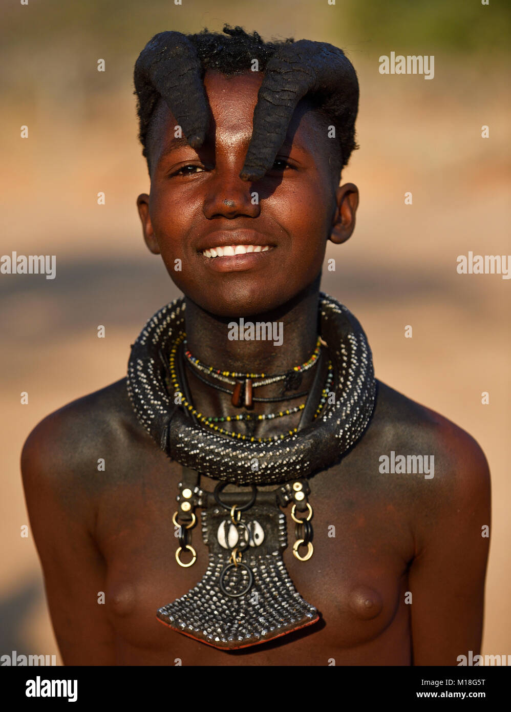 Portrait african tribesman hi-res stock photography and images - Alamy