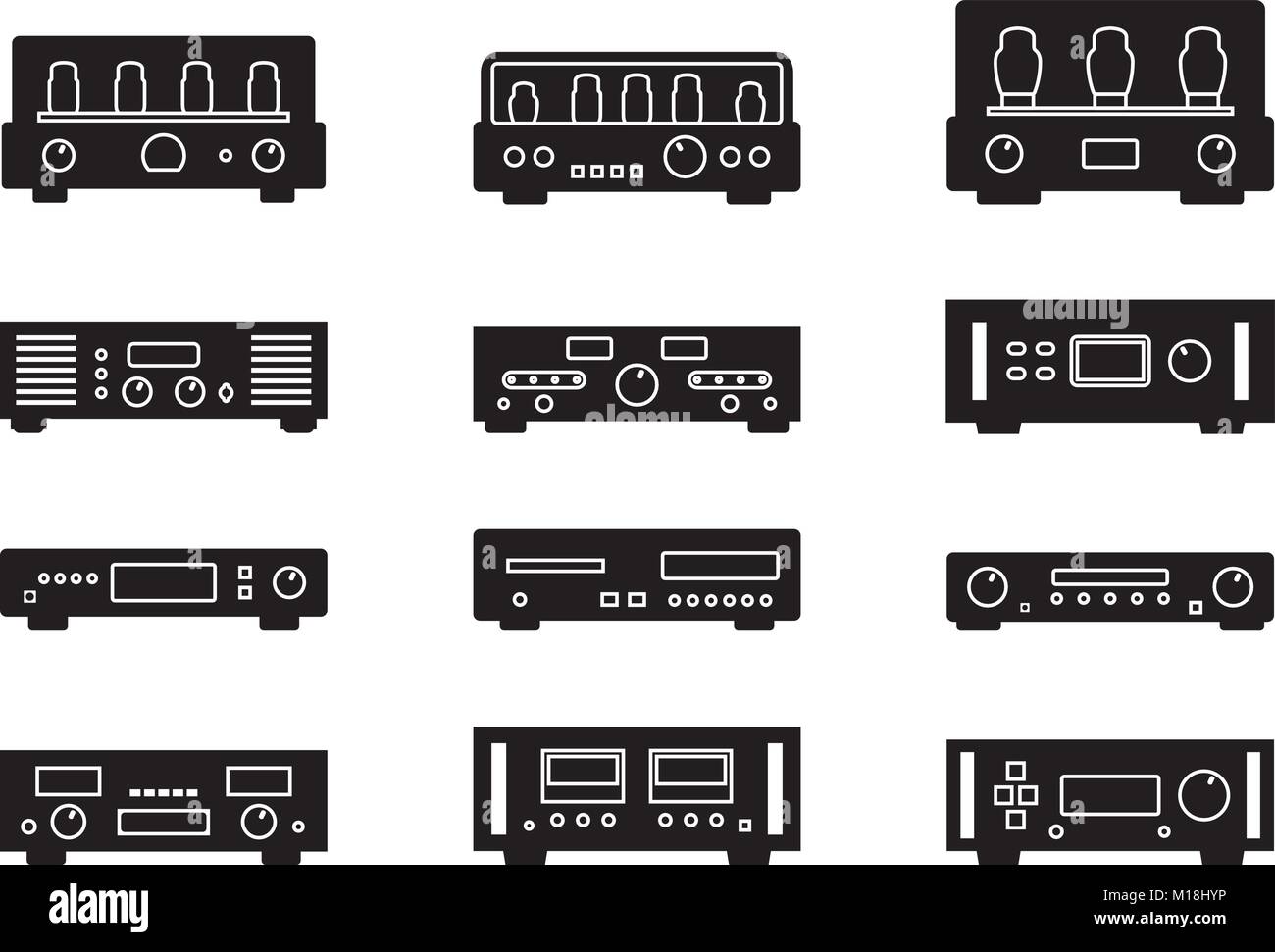 Source audio Stock Vector Images - Alamy