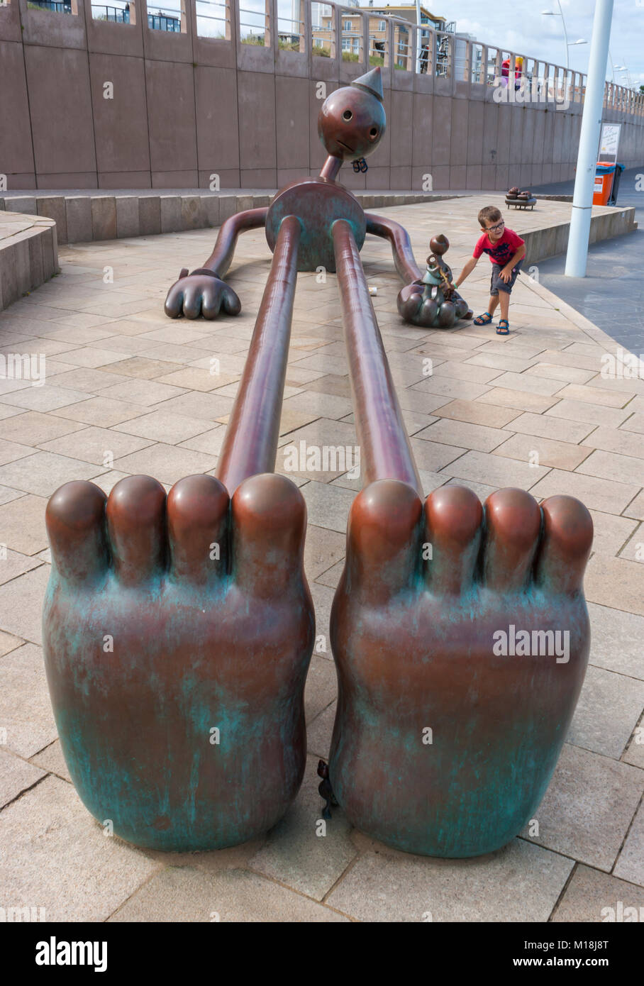 Gulliver Travels to Lilliput sculpture by Tom Otterness. Fairytale ...
