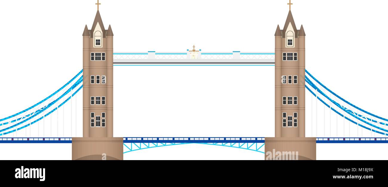 Old english bridges Stock Vector Images - Alamy