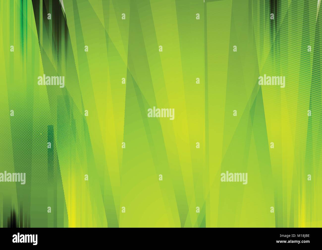 Bright green abstract grunge stripes background. Vector design Stock ...