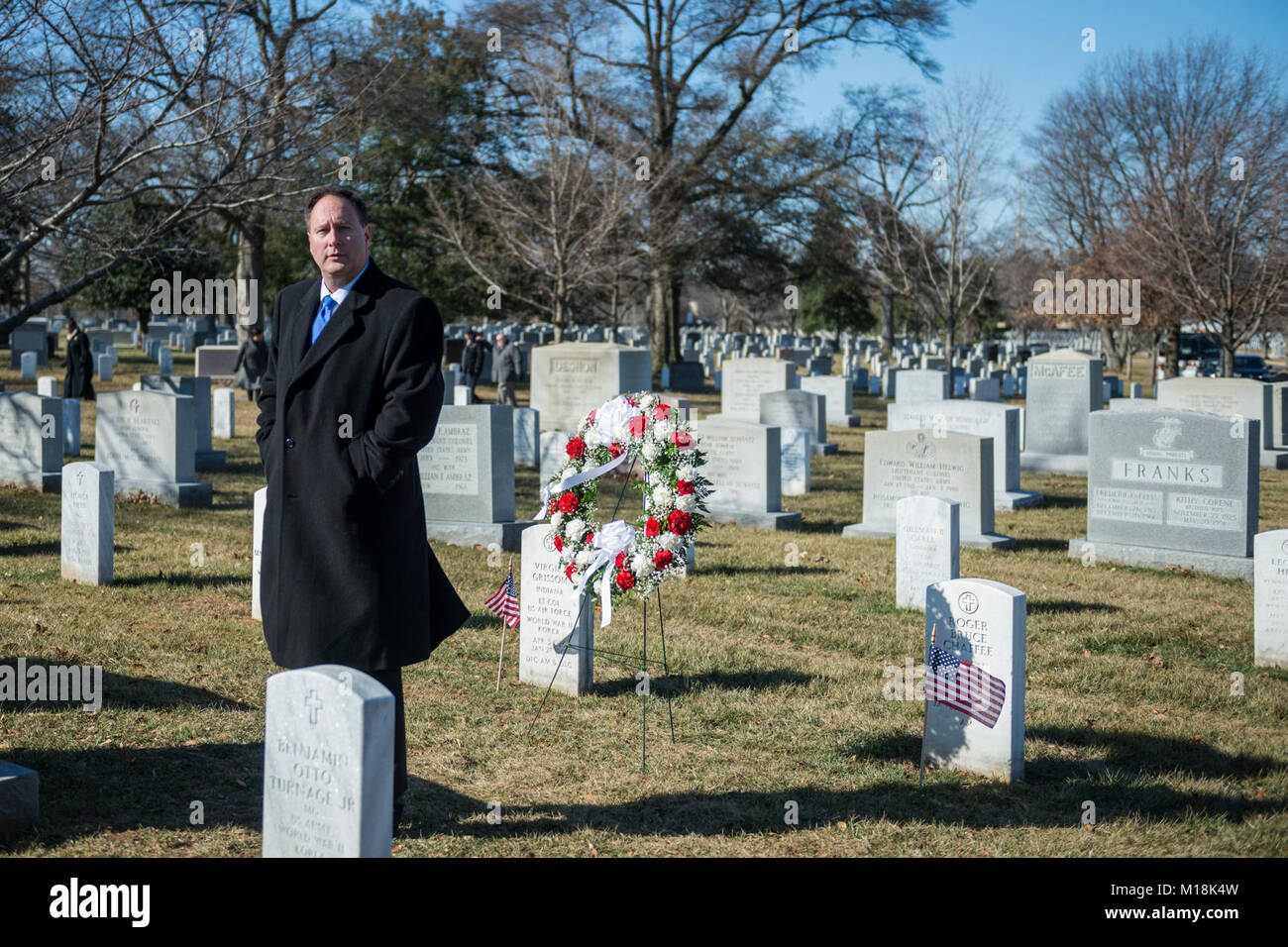 Robert Lightfoot, acting administrator, NASA; gives remarks at the ...