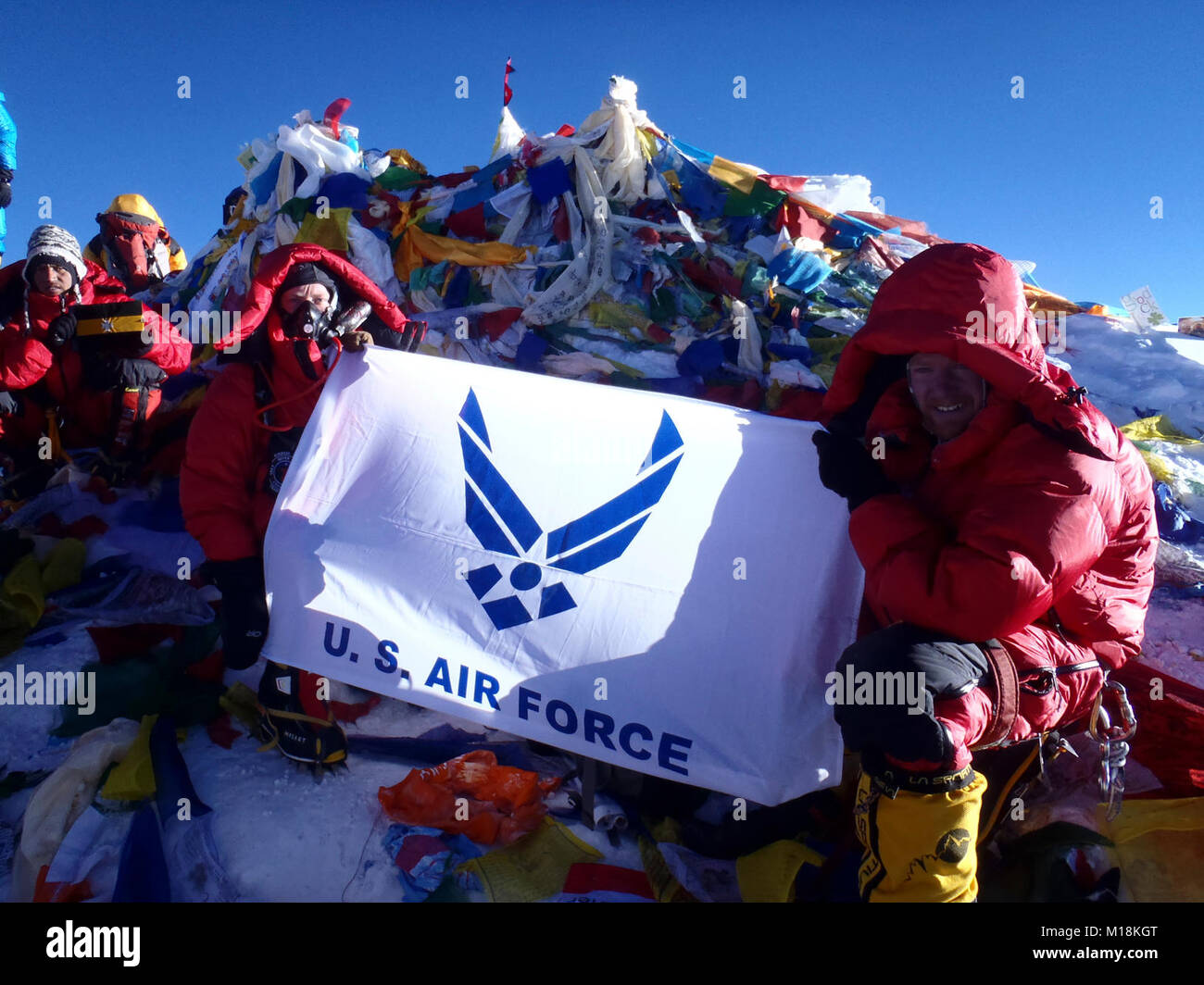 Lt. Col. Robert Marshall, left, Center for Character and Leadership ...