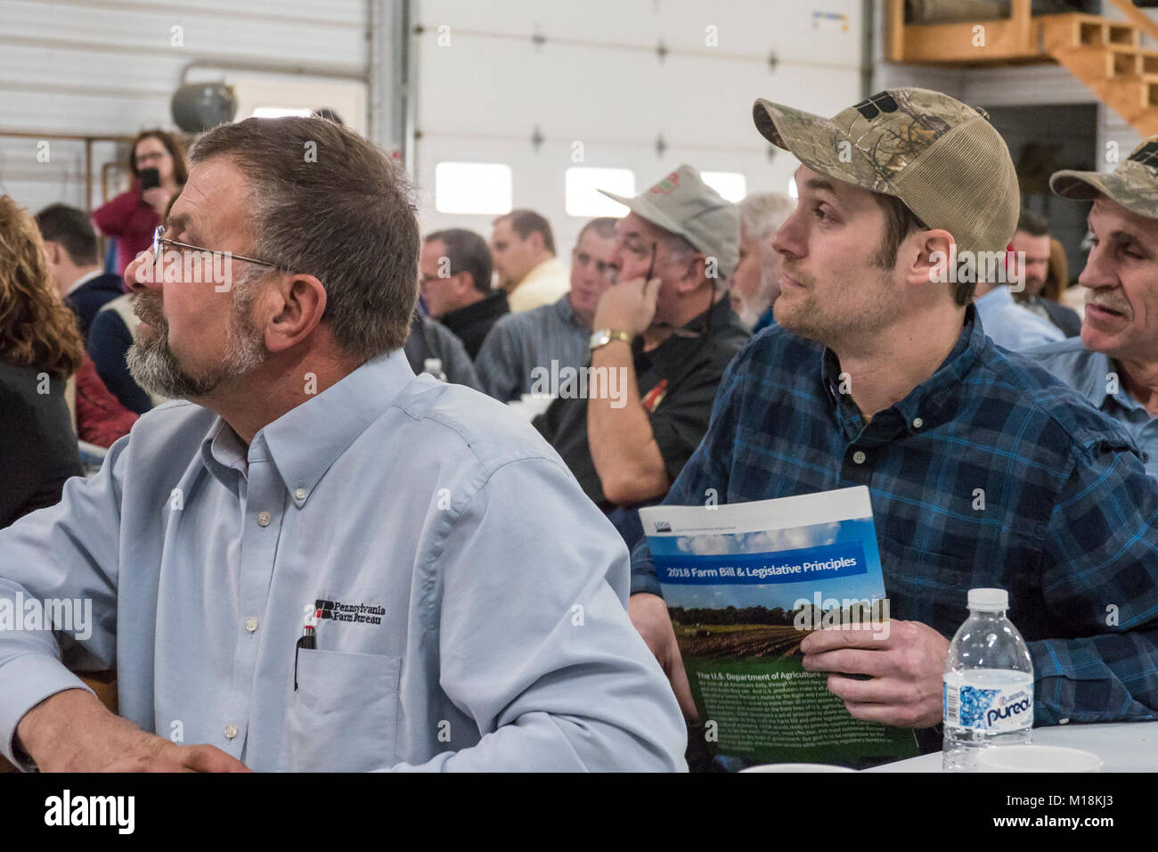 USDA secretary Perdue visits farms and farmers Stock Photo - Alamy