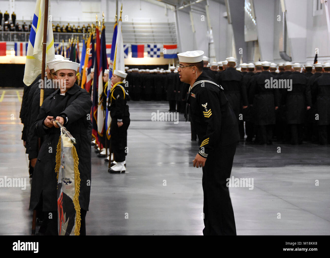 Navy boot camp graduation hi-res stock photography and images - Alamy