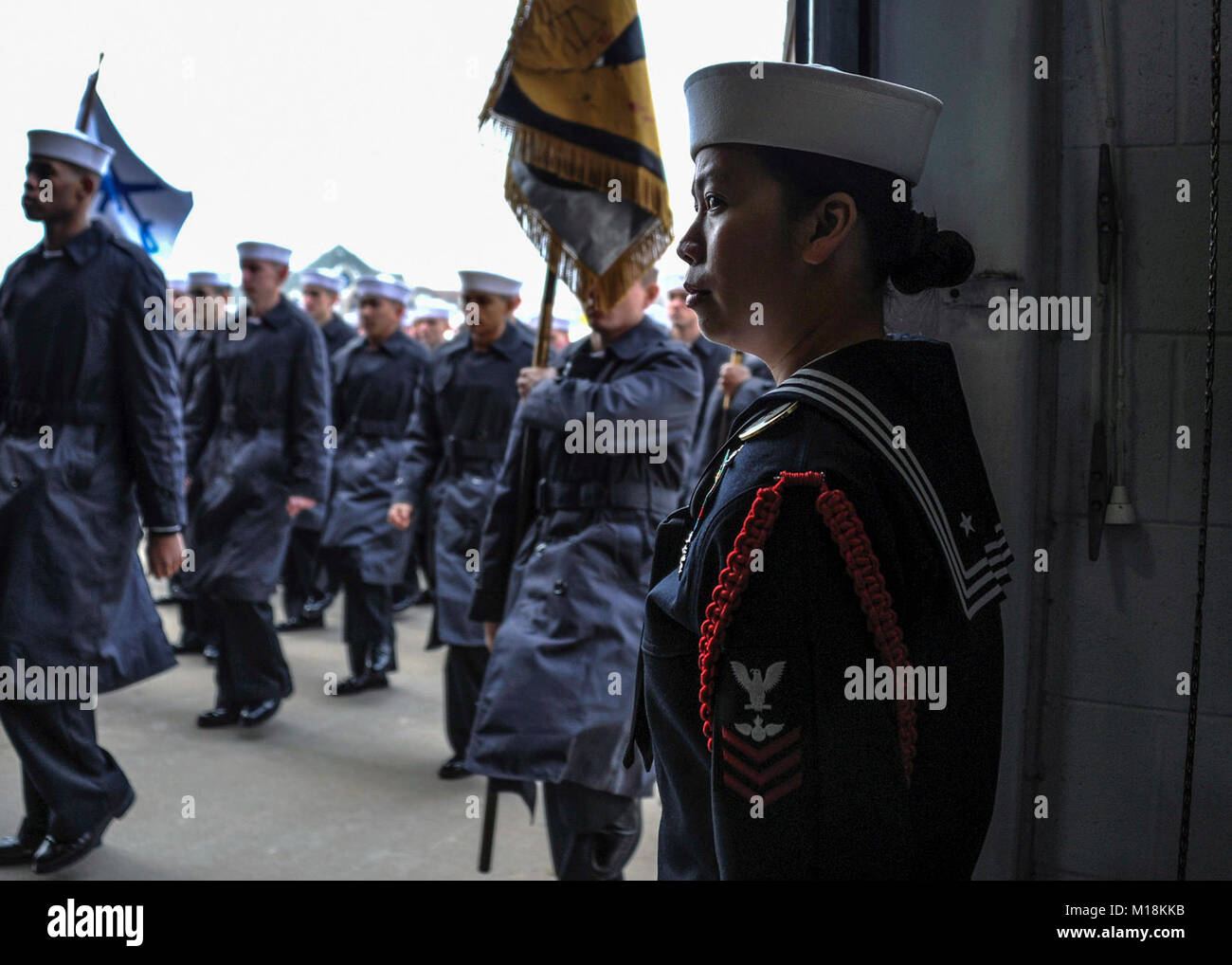 Navy boot camp graduation hi-res stock photography and images - Alamy