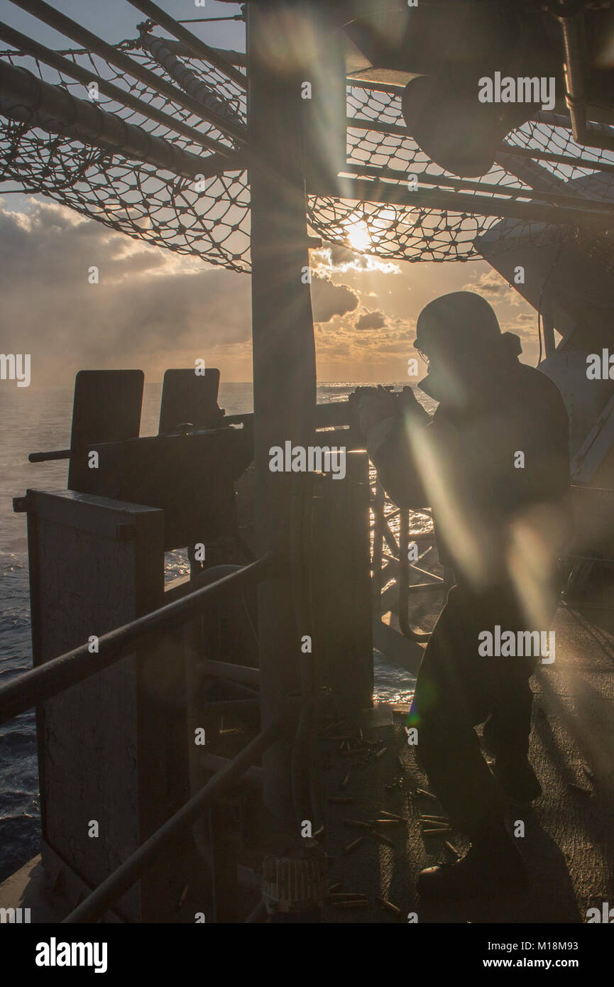 SASEBO, Japan (Jan. 26, 2018) Aviation Ordnanceman 3rd Class Ryan Keele ...