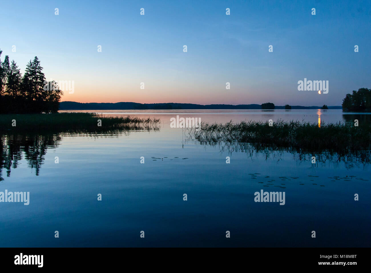 Summer night in hi-res stock photography and images - Alamy