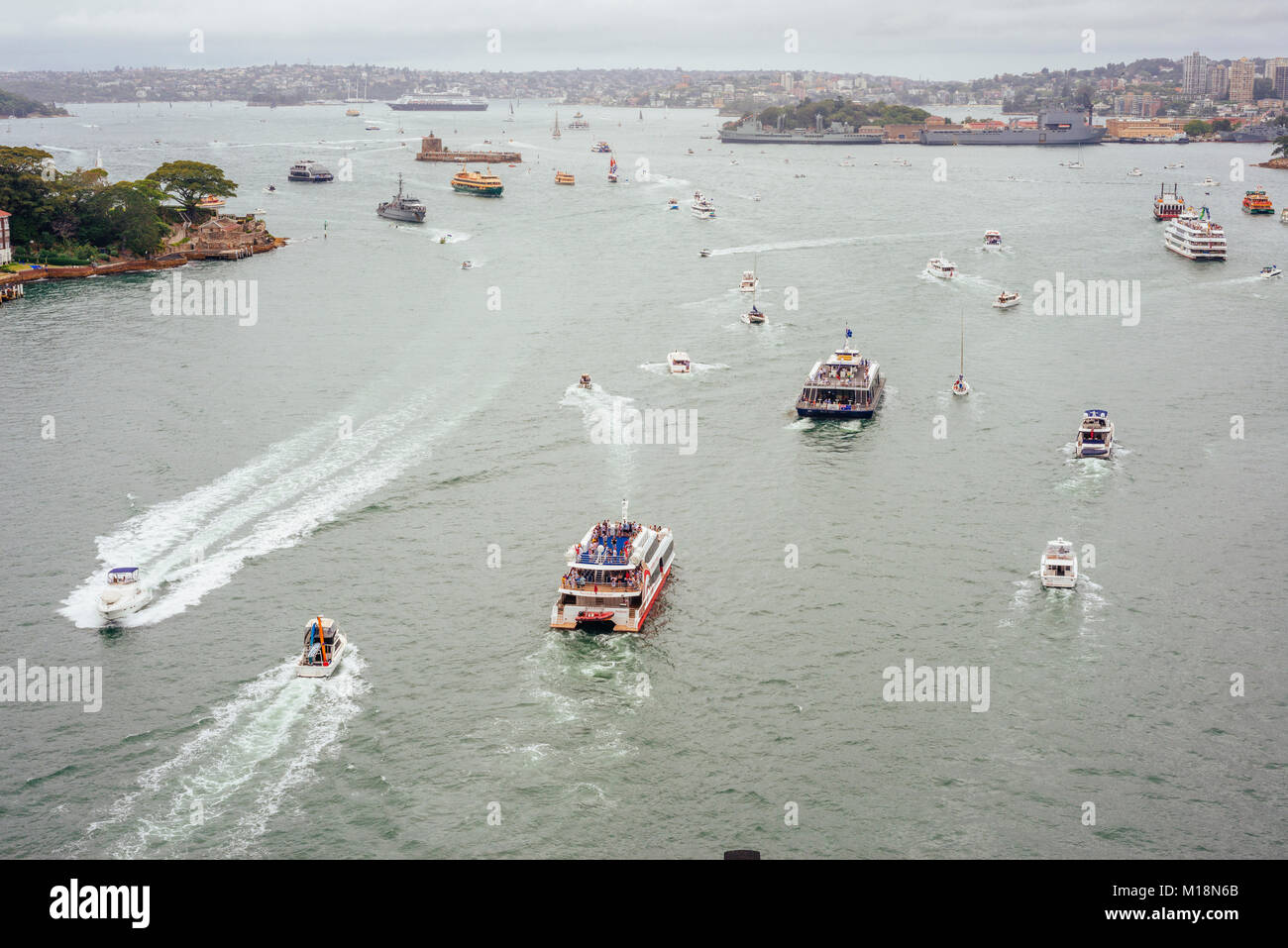 Annual Australia Day Ferry Boat Race - Ferrython, Sydney Harbour ...