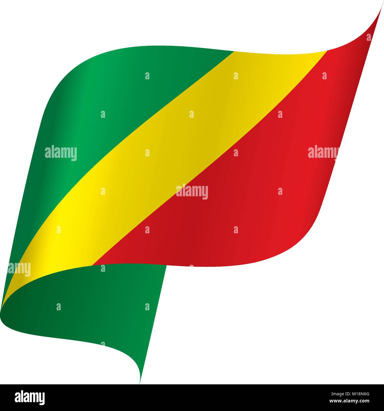 Congo flag, vector illustration Stock Vector Image & Art - Alamy