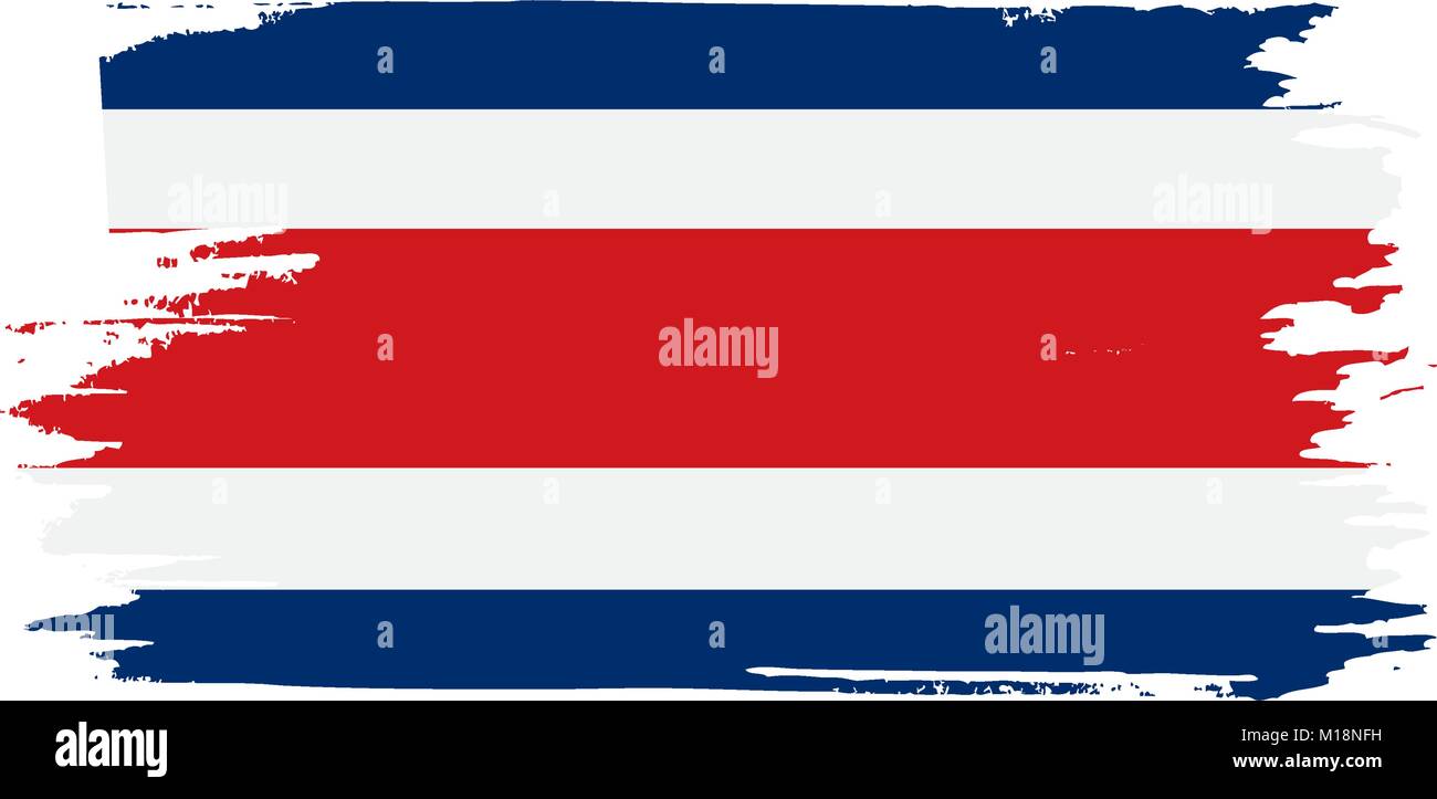 Costa Rica flag, vector illustration Stock Vector Image & Art - Alamy