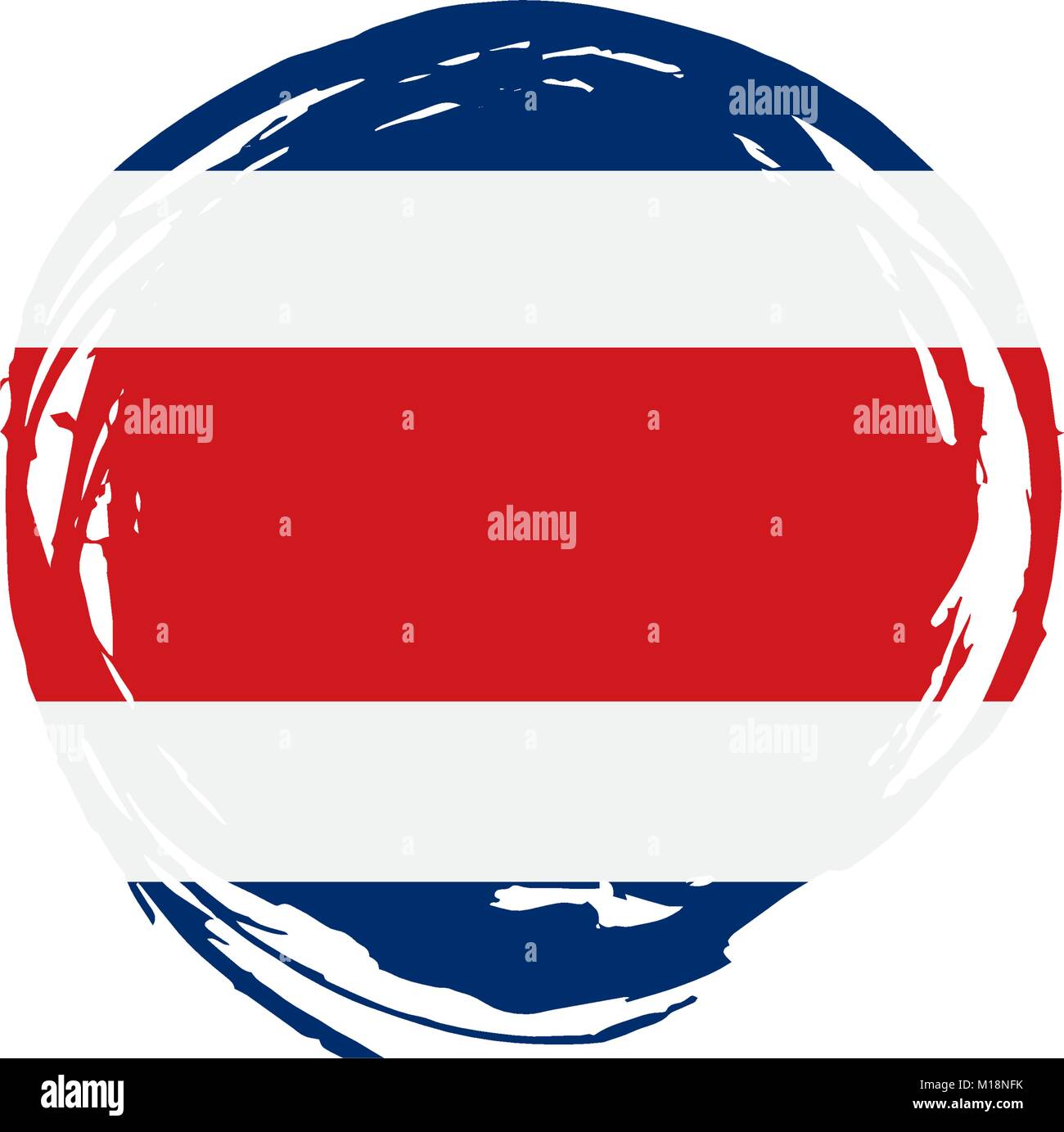 Costa Rica flag, vector illustration Stock Vector Image & Art - Alamy