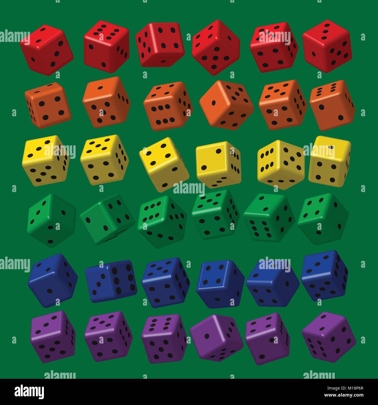 Dice face hi-res stock photography and images - Alamy