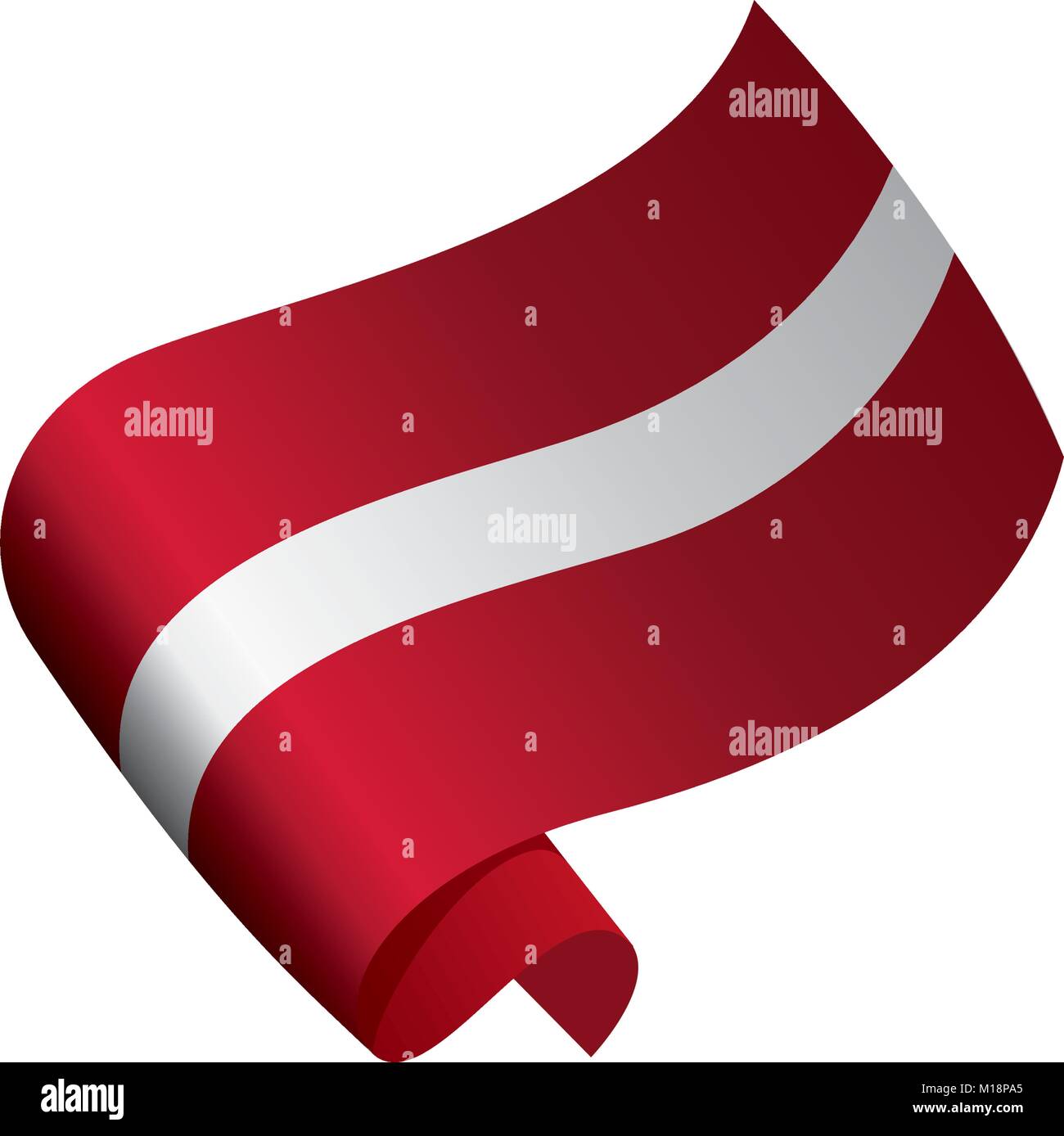 Latvia flag, vector illustration Stock Vector Image & Art - Alamy