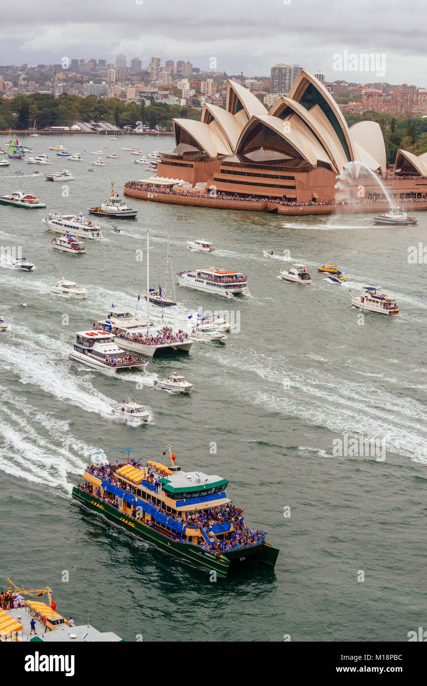 Annual Australia Day Ferry Boat Race - Ferrython, Sydney Harbour ...