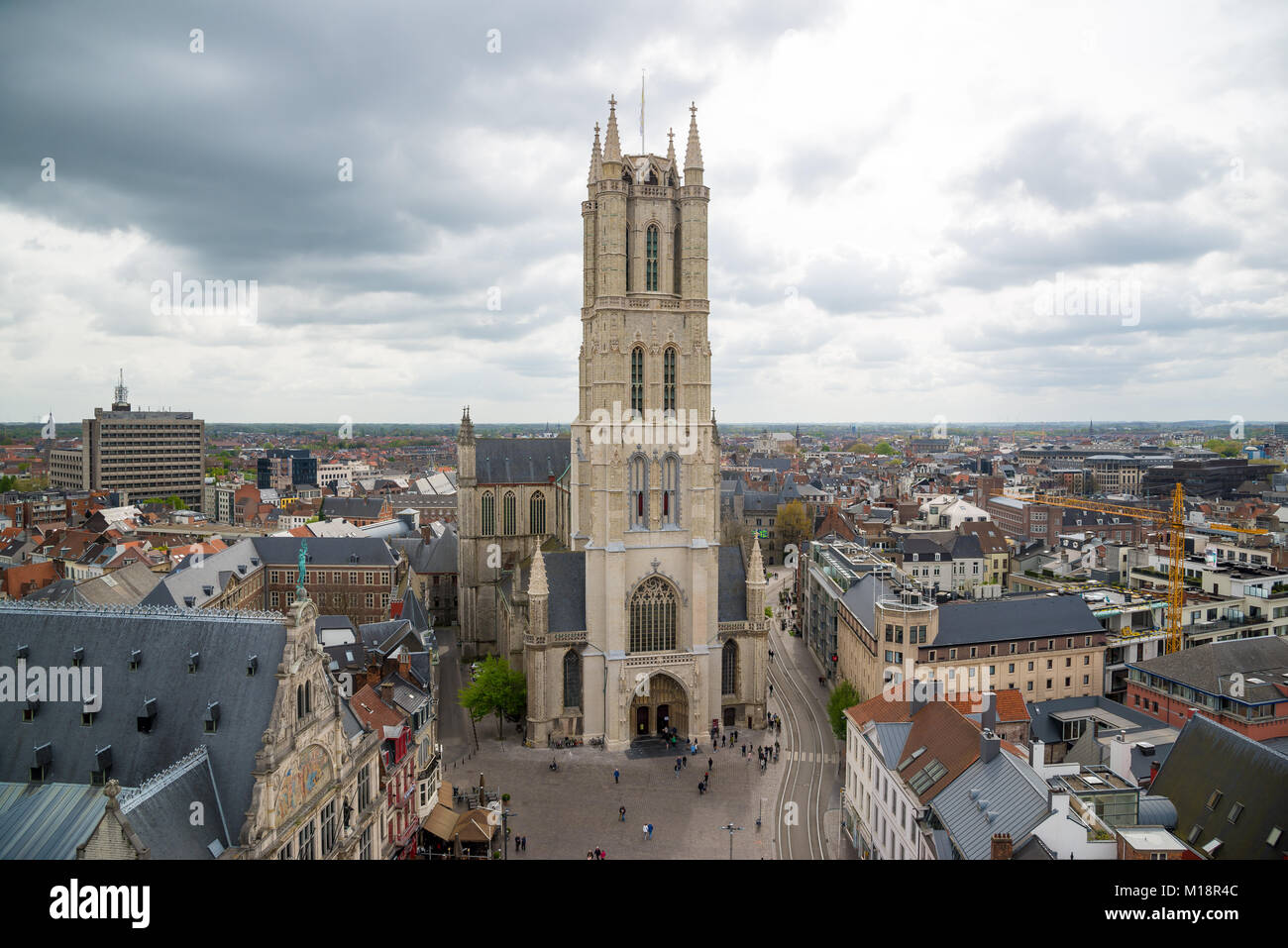 Ghent gent belgium sint baafskathedraal hi-res stock photography and ...