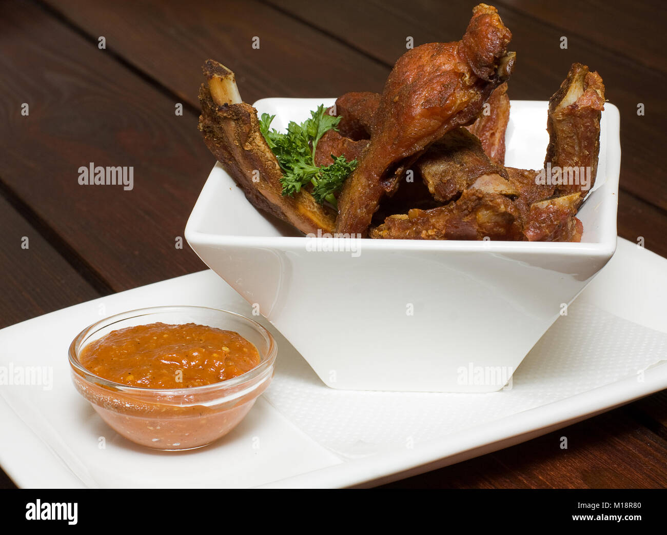 Stack of pork ribs Stock Photo - Alamy