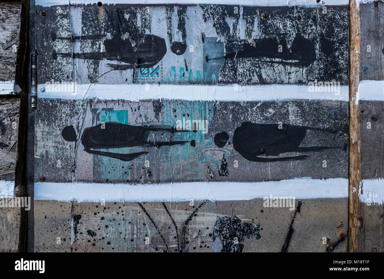 Graffiti commemorating those who died in Bristol's infamous slave ...