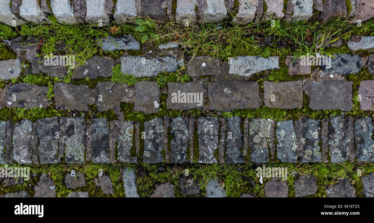 Old dock cobbles at the Bathurst Basin, Bristol, UK Stock Photo - Alamy