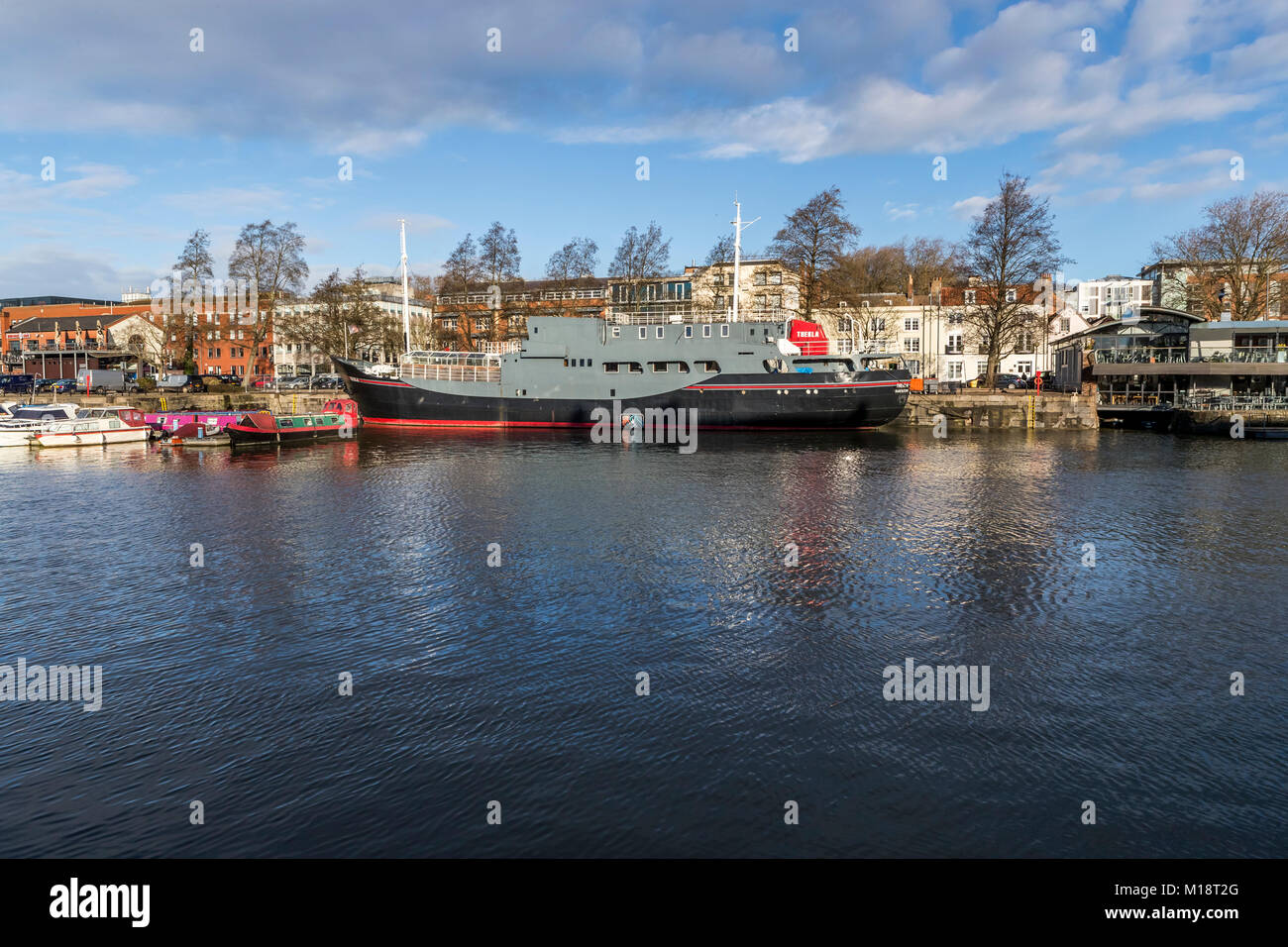 The Thekla floating live music venue, Bristol, UK Stock Photo - Alamy