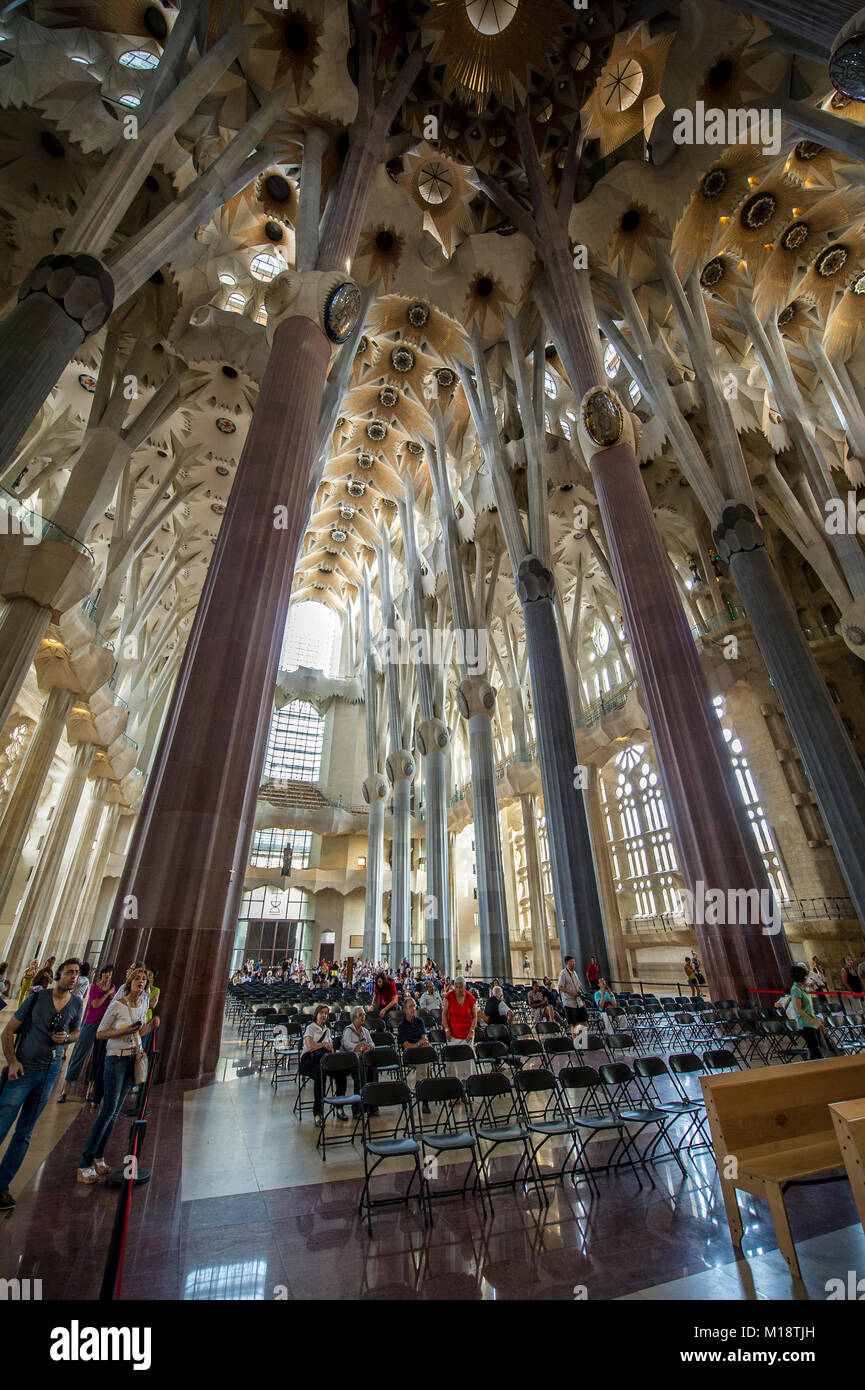 Take A Look About Interior Sagrada Familia