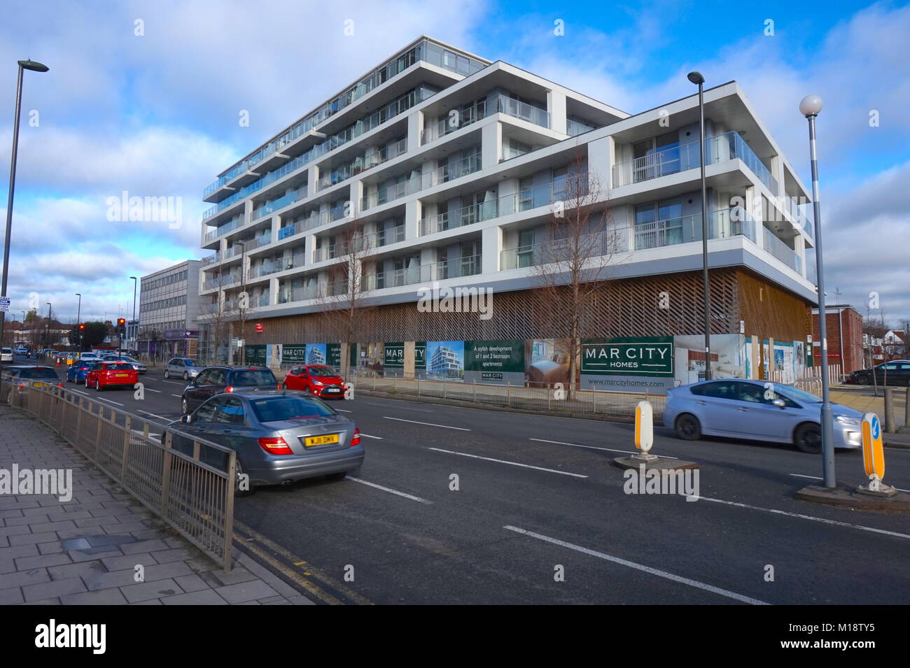 Mar City Homes, Colindale, London Stock Photo - Alamy