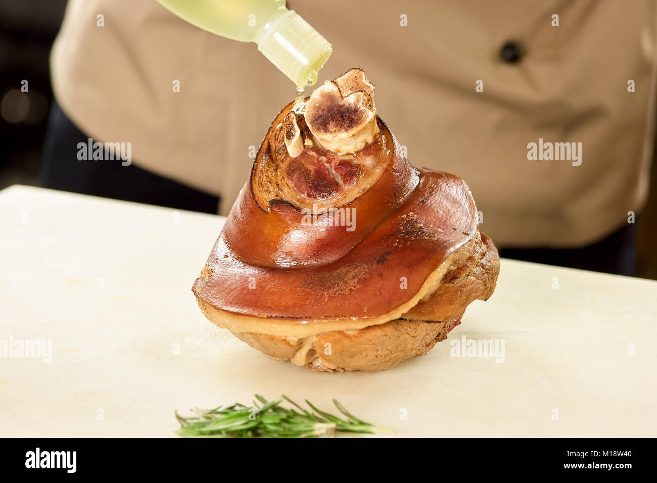 Fresh pig knuckle hi-res stock photography and images - Alamy