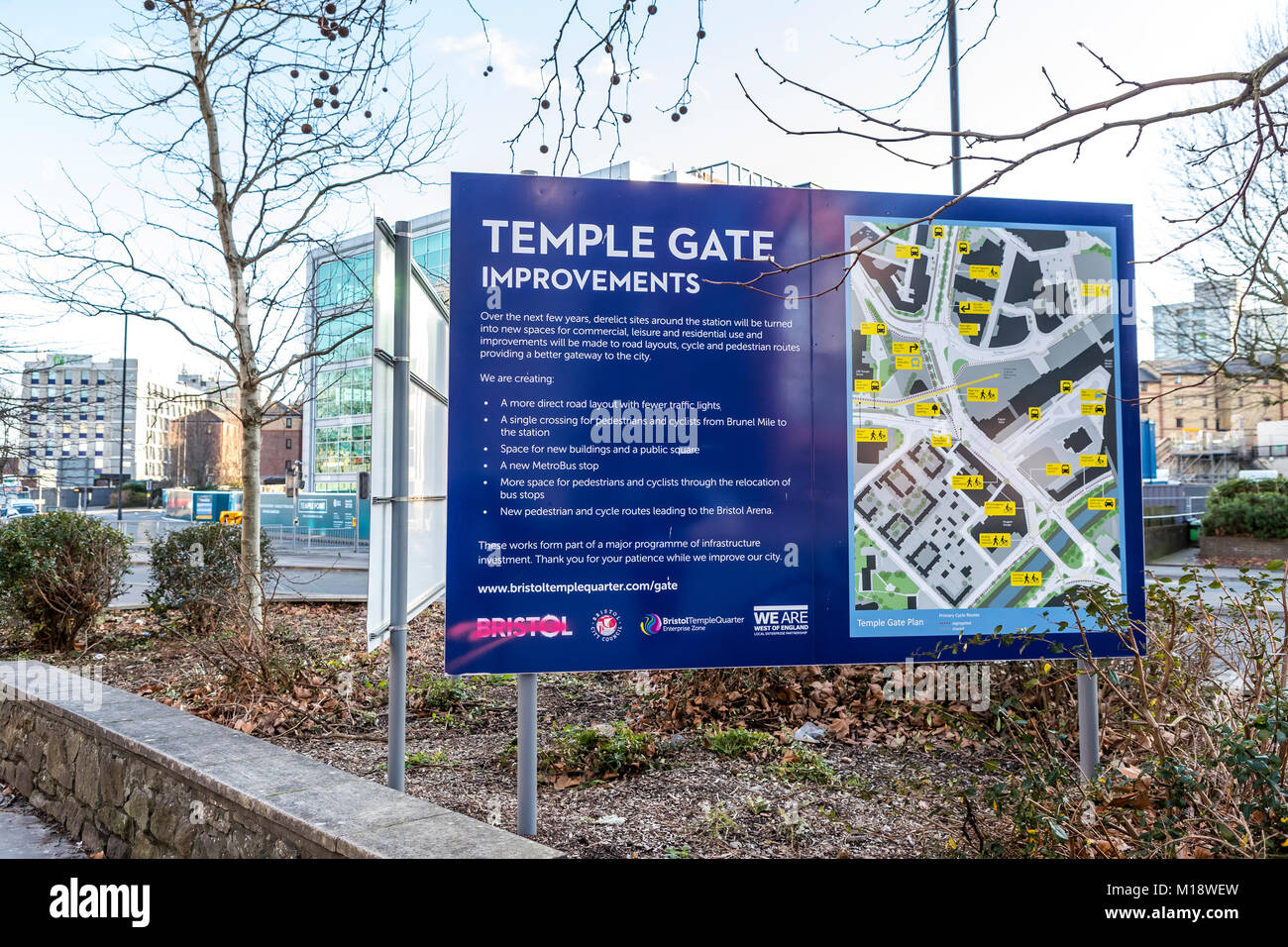 City gate redevelopment project hi-res stock photography and images - Alamy