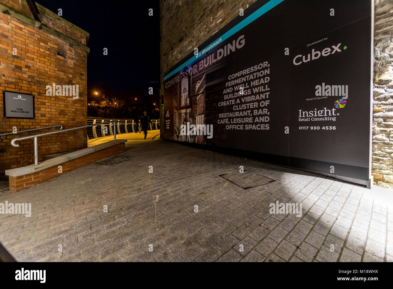 The Cubex company's Finzels Reach development, Bristol, UK Stock Photo ...