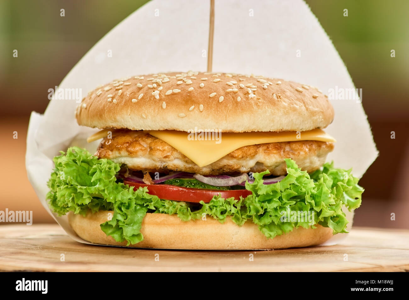 Classic sandwich, high quality, close up Stock Photo - Alamy