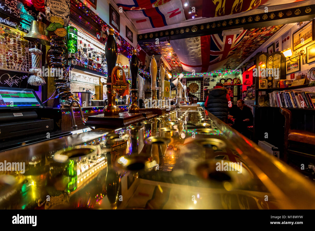 The Cornubia city centre public house, Temple Street, Bristol, UK Stock ...