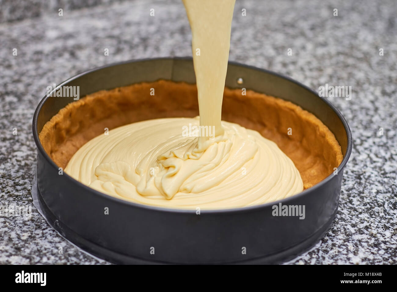 Empty pie crust hi-res stock photography and images - Alamy
