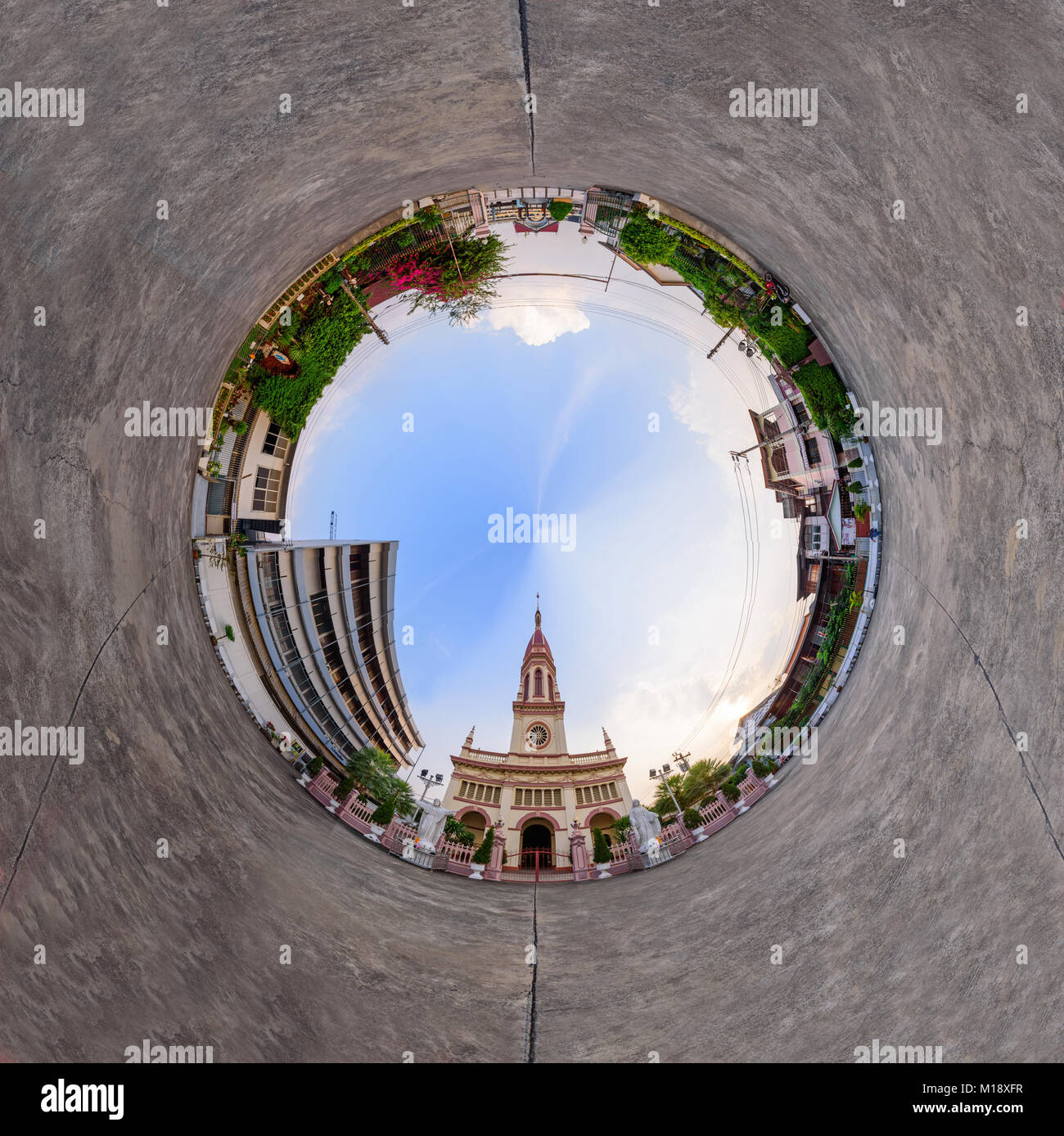 360 degree panorama college hi-res stock photography and images - Alamy
