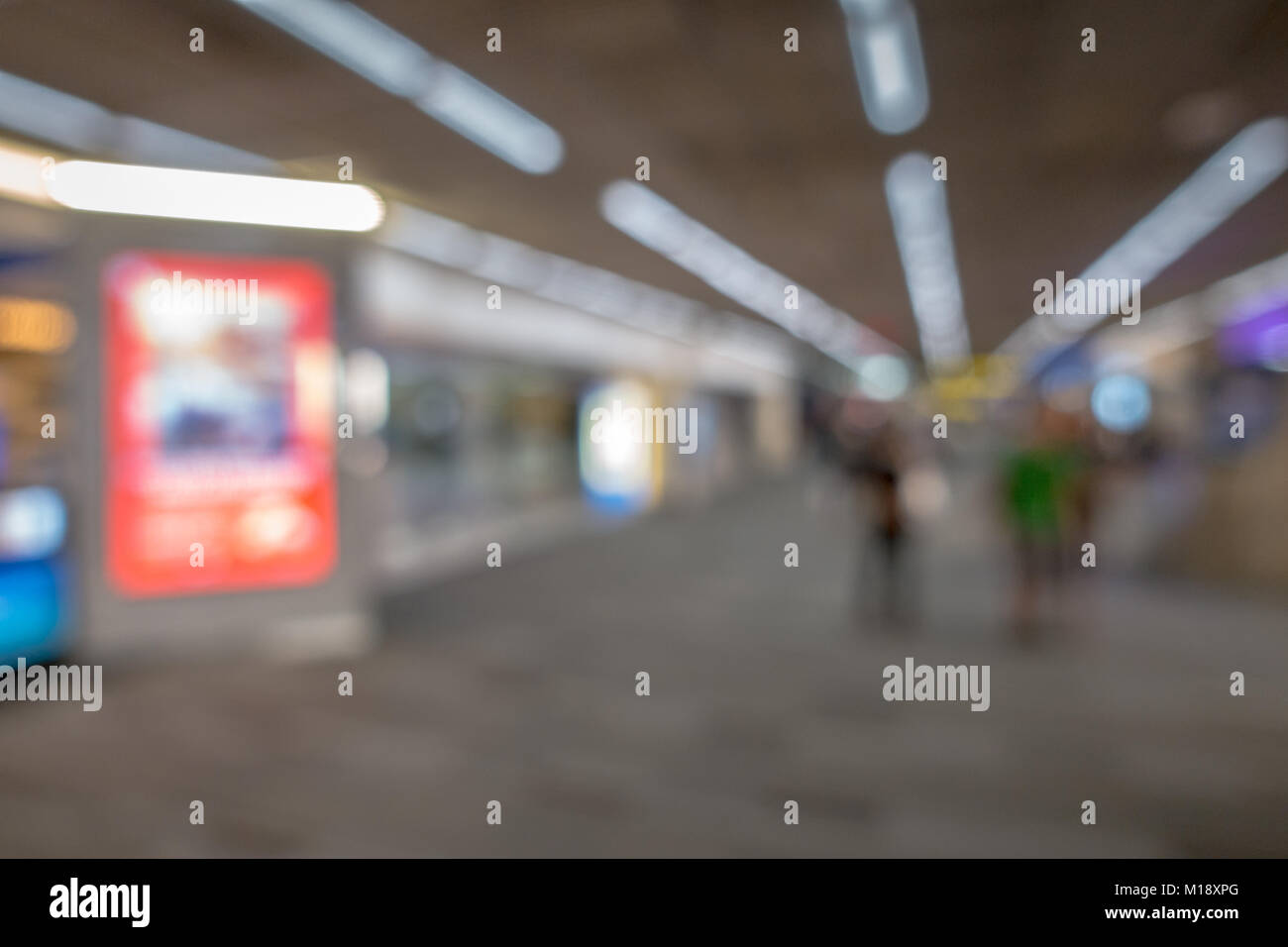 Blurred background of Traveler at airport terminal Stock Photo - Alamy