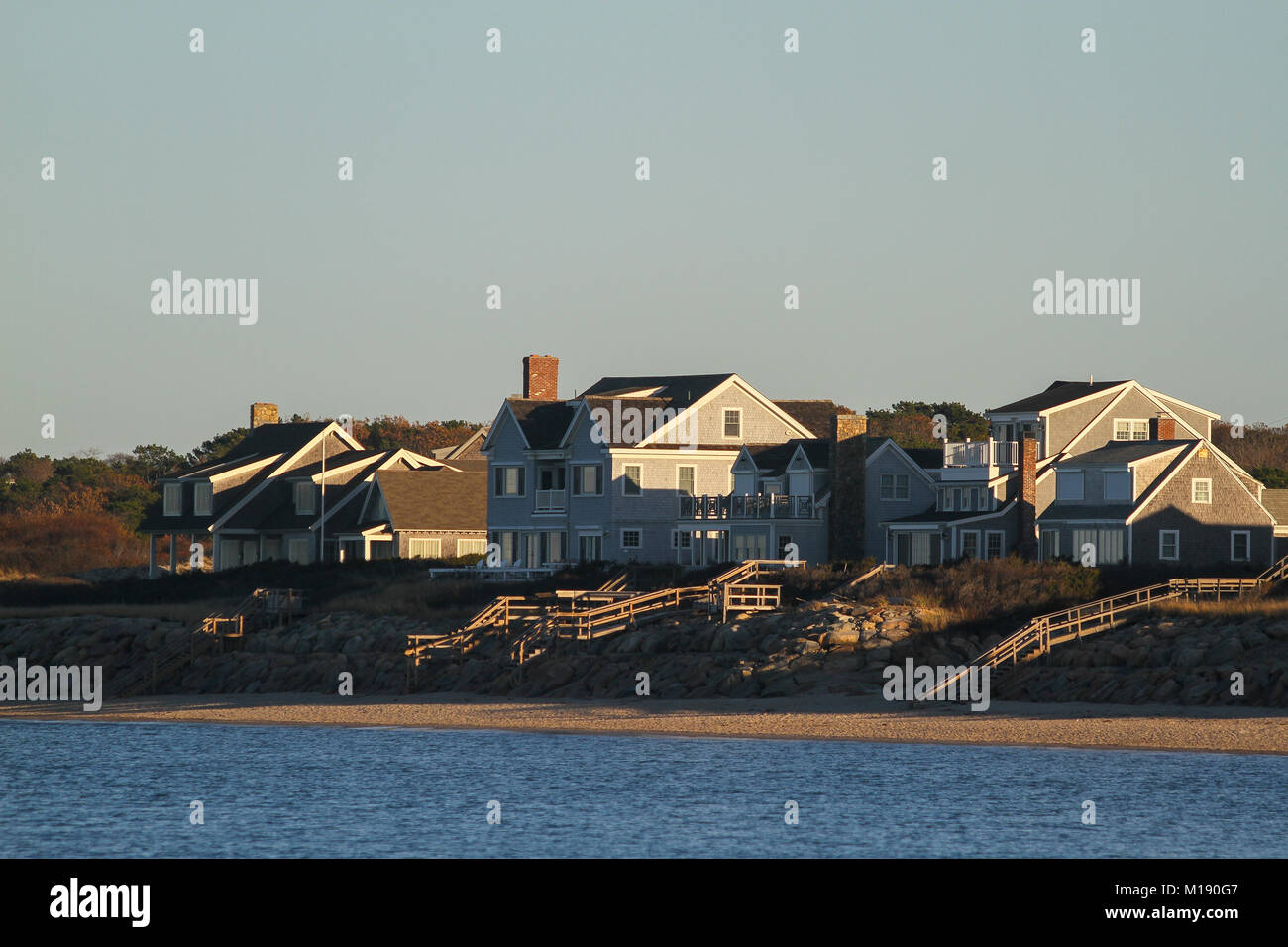 Homes by the beach, Dennis, Cape Cod, Massachusetts, United States ...
