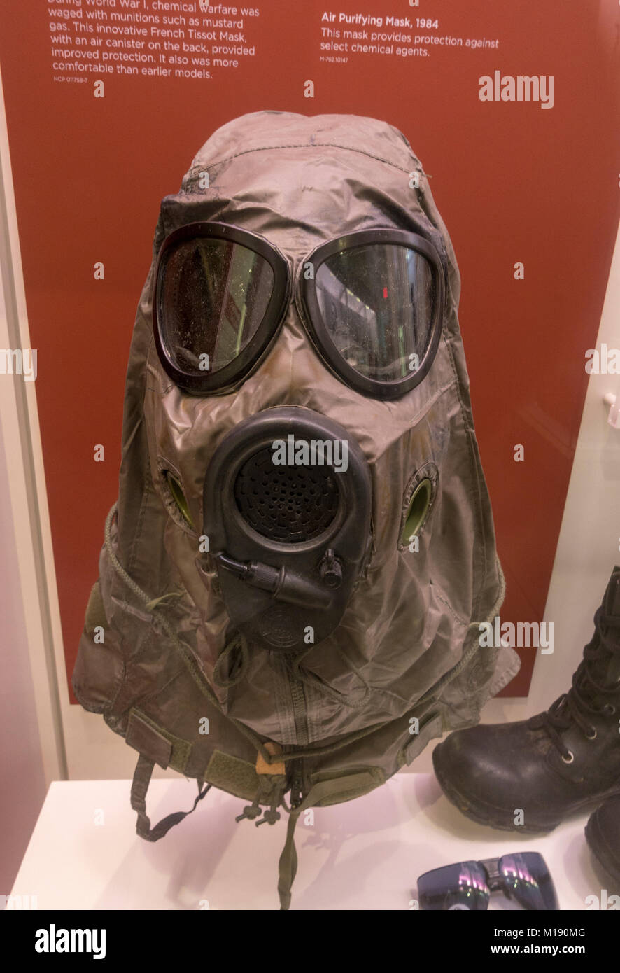 An Air Purifying Mask (c. 1984), on display in the National Museum of ...