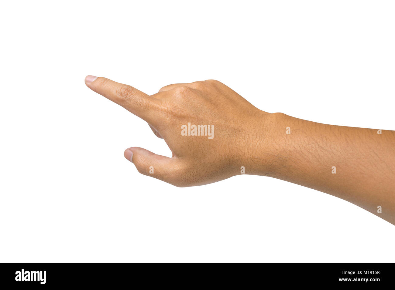 Hand touching something hi-res stock photography and images - Alamy