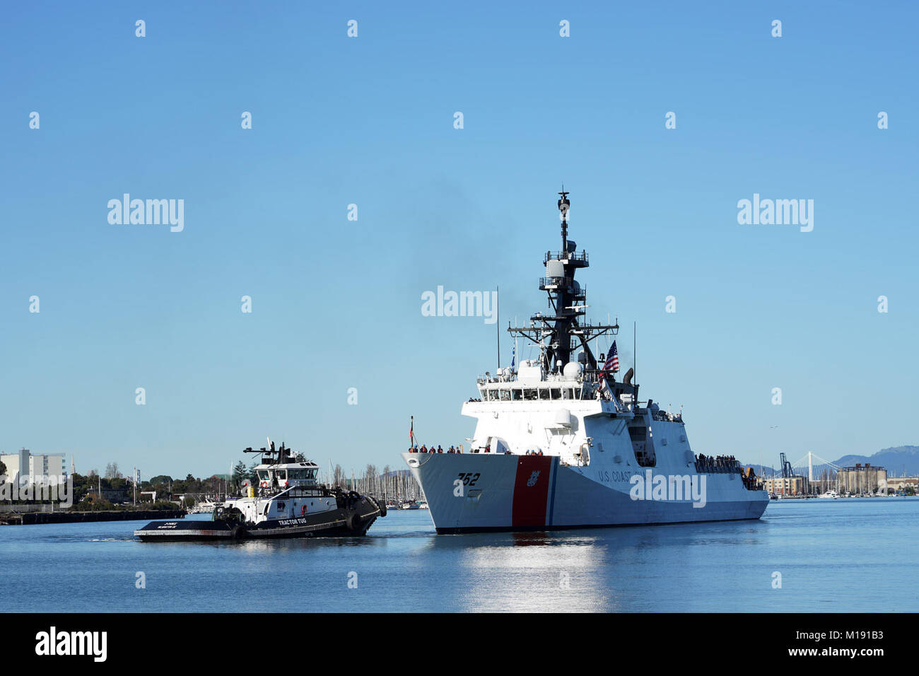 Coast Guard Cutter Stratton returns to its homeport in Alameda, Calif ...