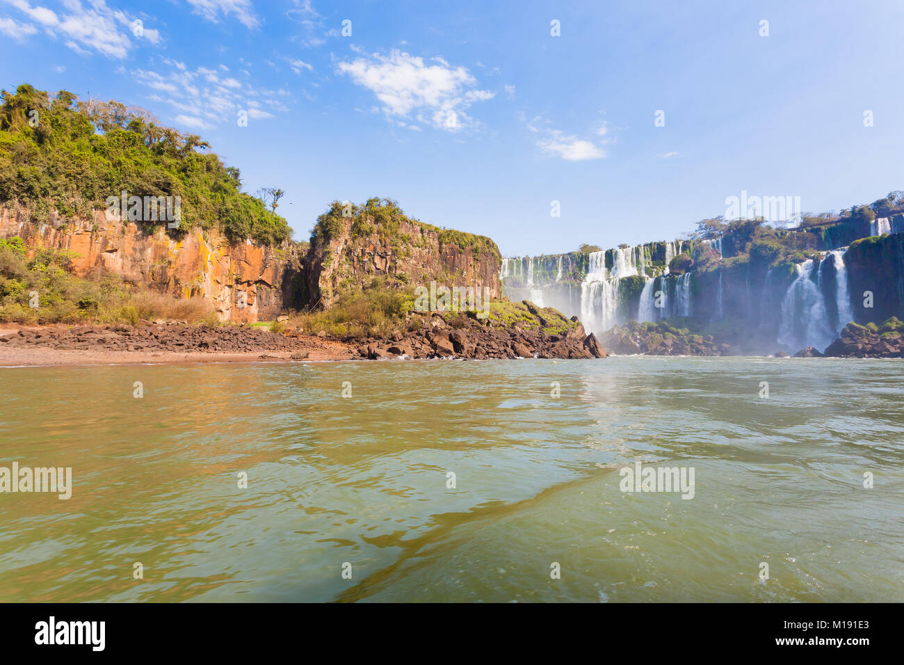 Landscape From Iguazu Falls National Park Argentina World Heritage