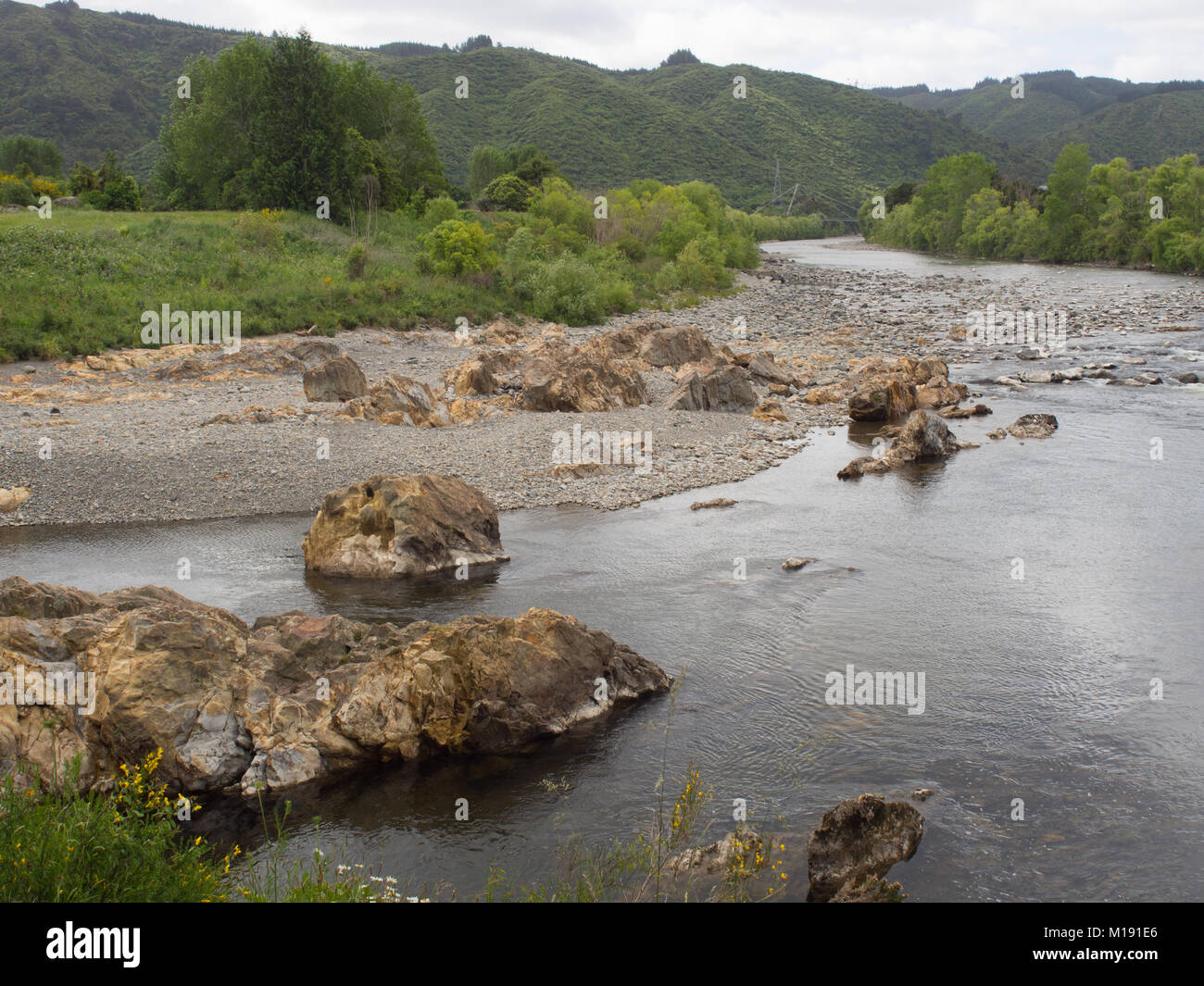 Hutt River Landscape Stock Photo - Alamy