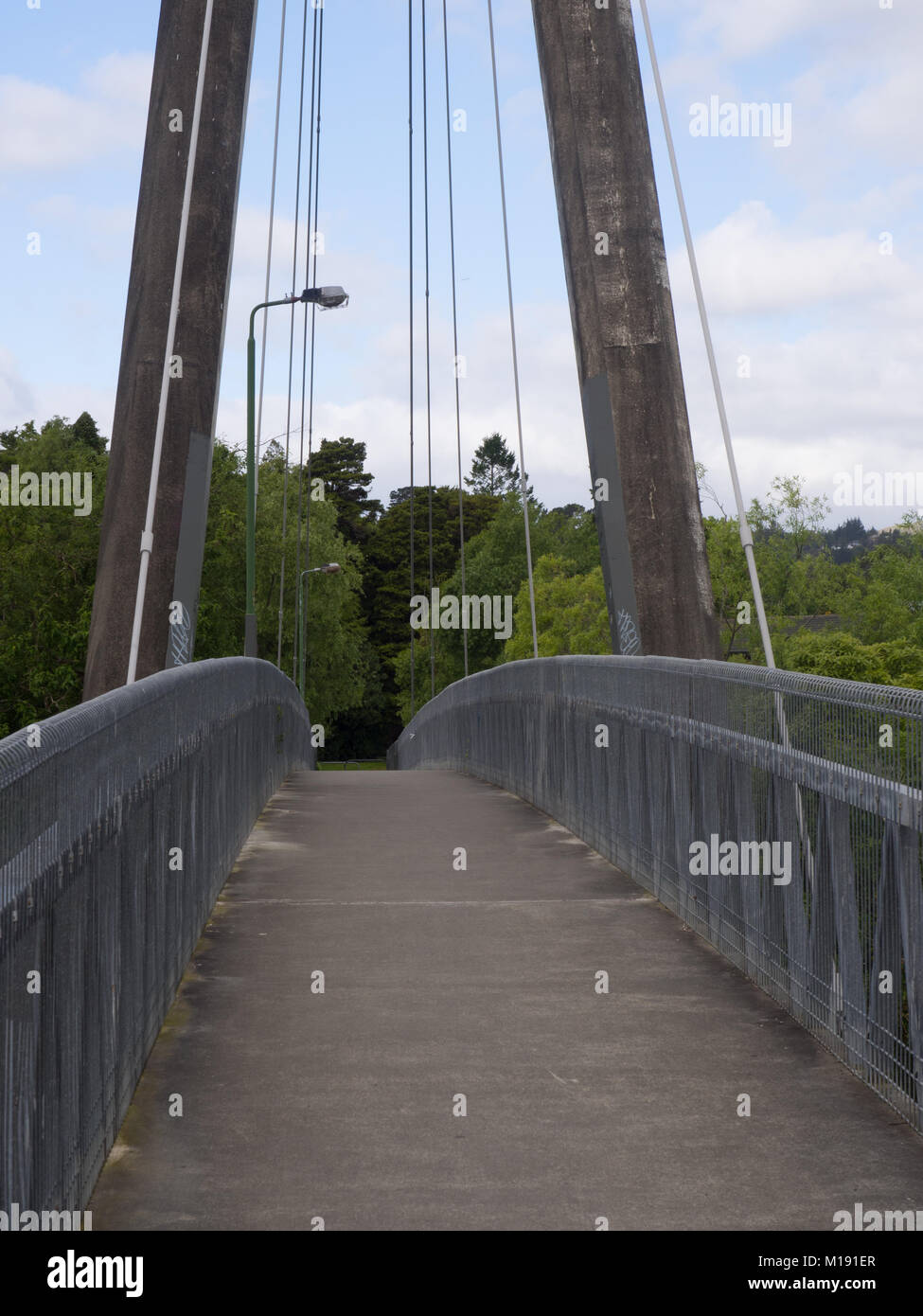 Totara Park Footbridge Stock Photo - Alamy