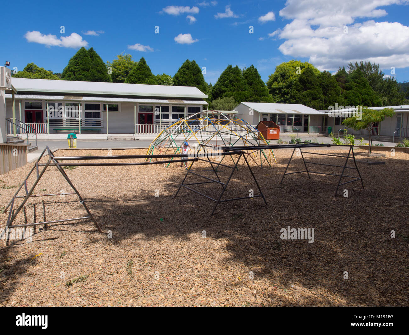 School playground equipment hi-res stock photography and images - Alamy
