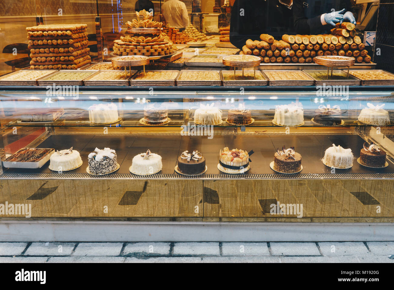 Turkish Bakery And Cake Shop High Resolution Stock Photography and ...