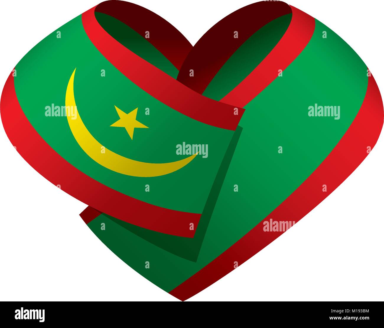 Mauritania flag, vector illustration Stock Vector Image & Art - Alamy