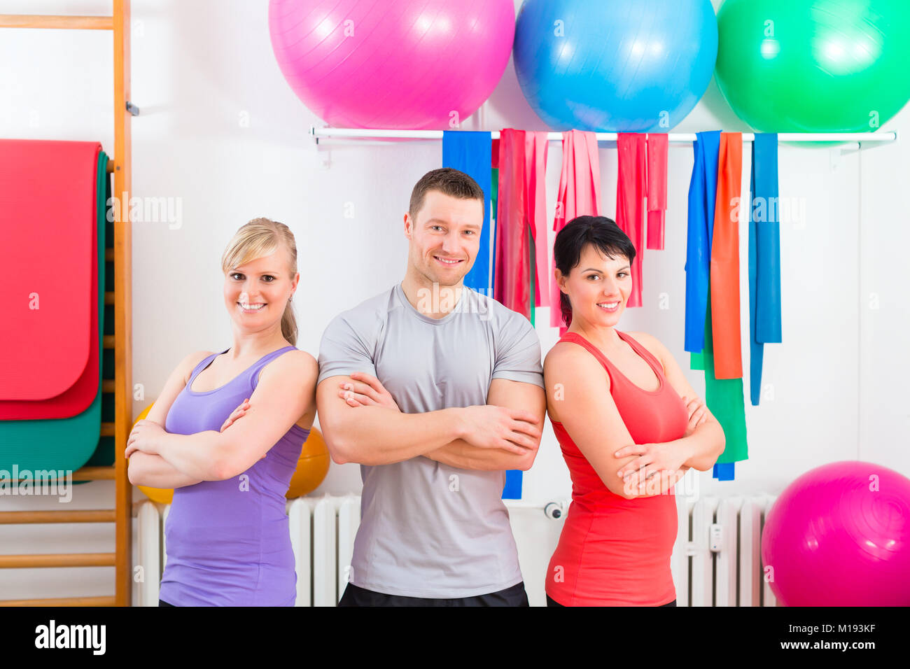 Physical exercises hi-res stock photography and images - Alamy